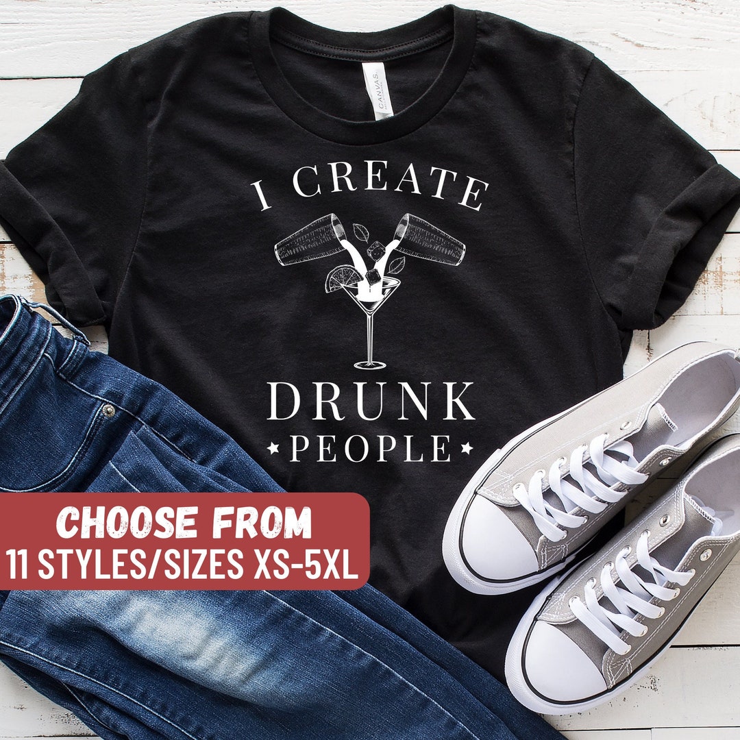Funny Bartender Shirt, Funny Bartender Gift, Bartender Shirts ...