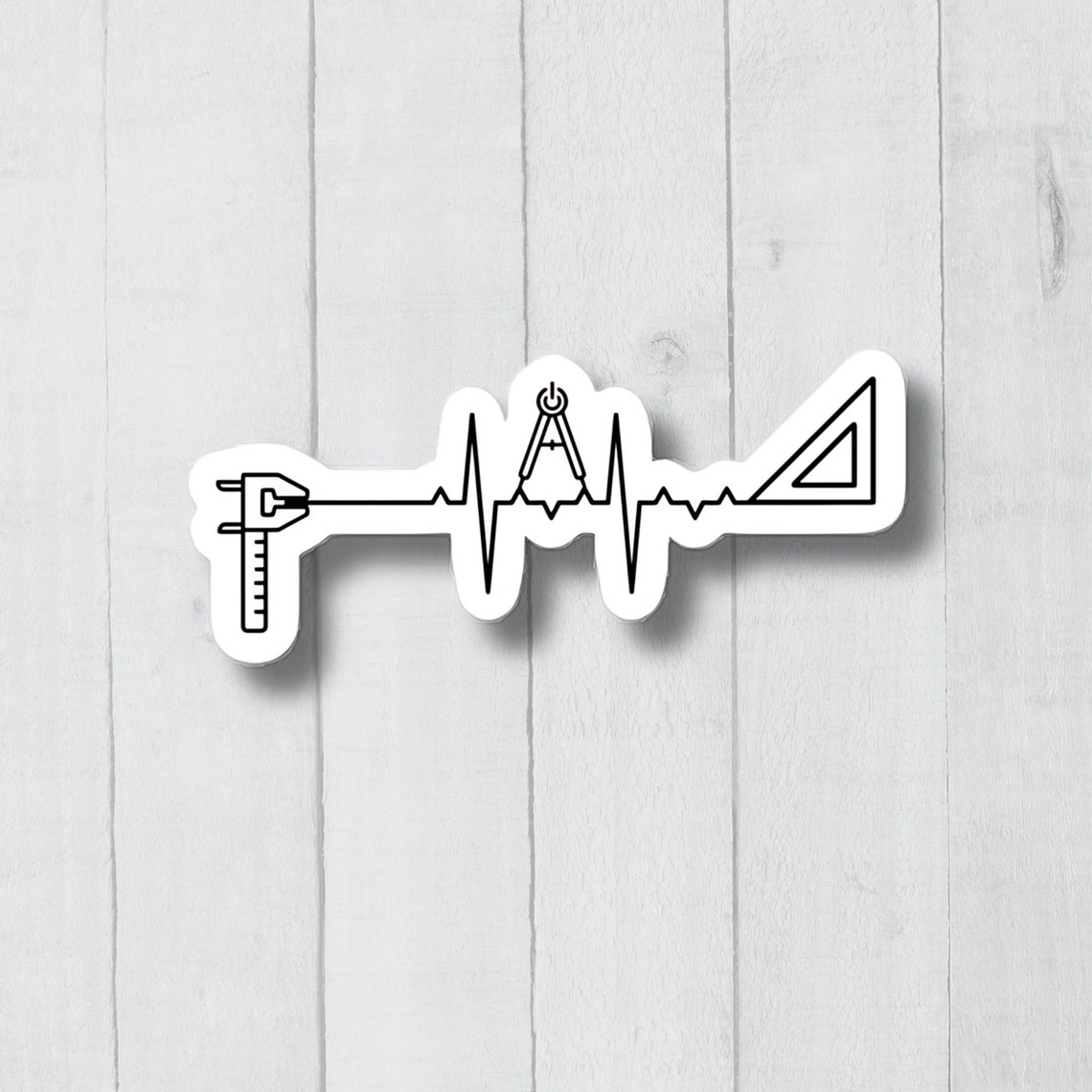 Funny Architect Stickers, Architect Decal, Architect Gift, Cute ...