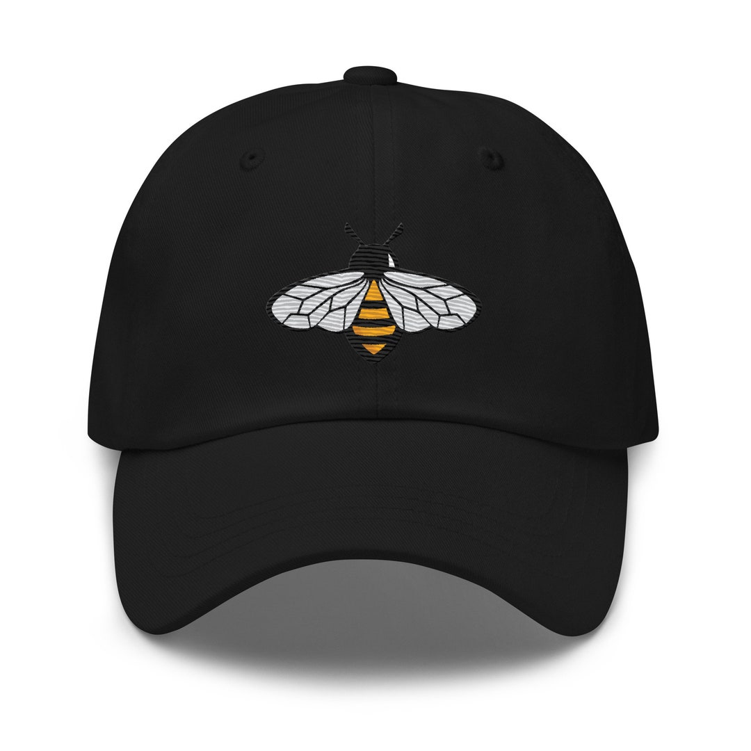 Bee Baseball Cap, Embroidered Bee Hat, Bees Cap, Bee Lover, Bee Hat ...