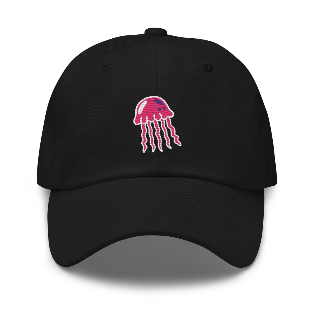 Jellyfish Hat, Jellyfish Baseball Cap, Jellyfish Embroidered Dad Hat ...