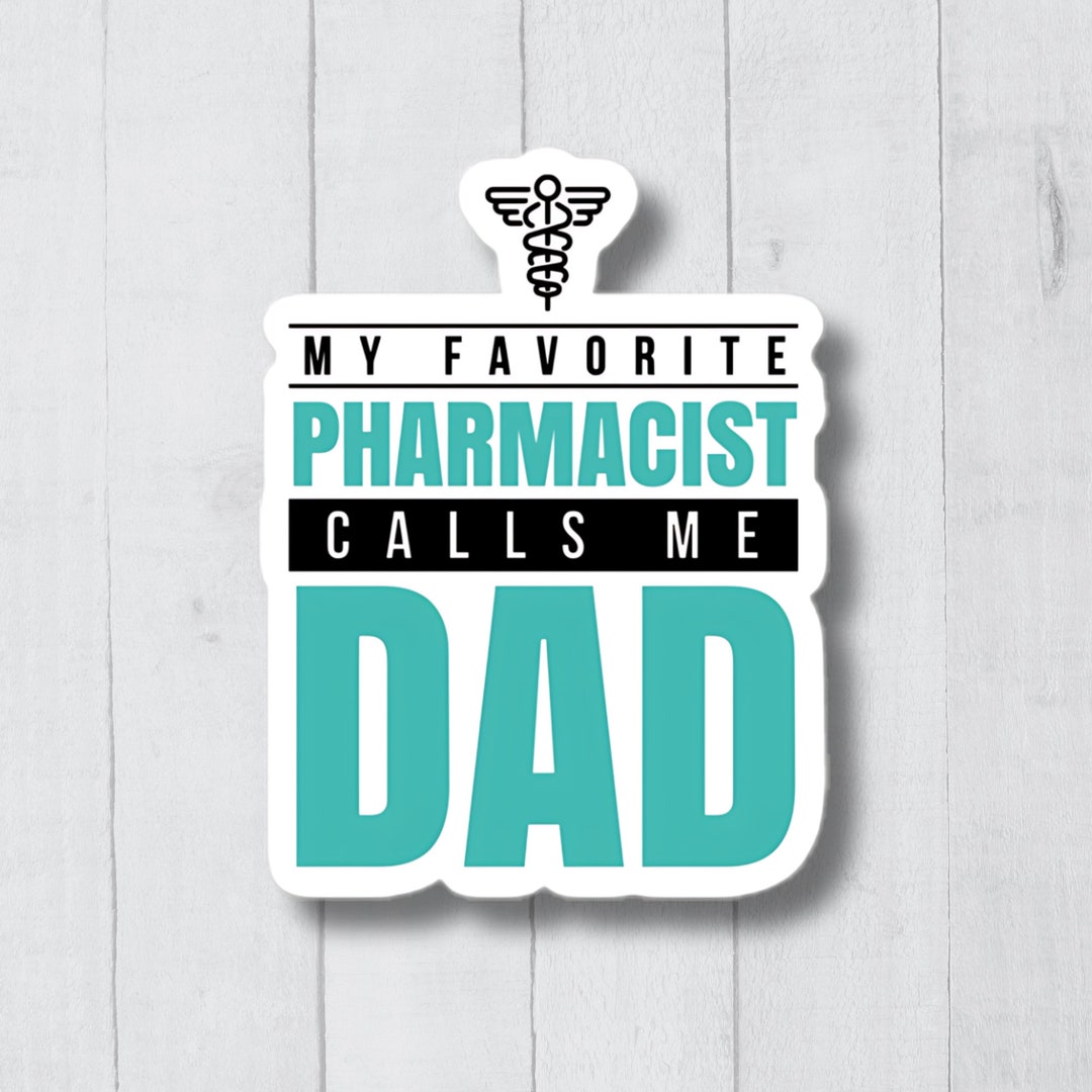 Pharmacy Student Sticker, Medical Sticker, Funny Pharmacy Sticker ...