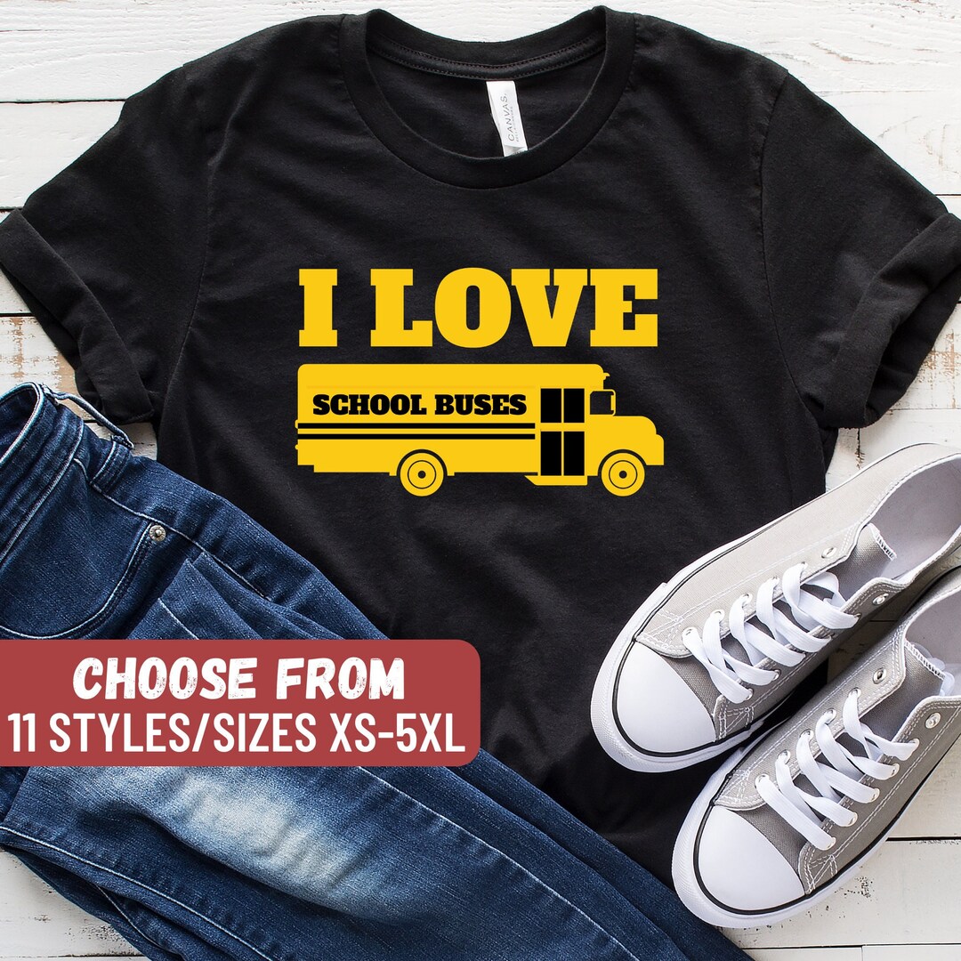 School Bus Driver Shirt, Funny Bus Driver Shirt, Gift for Bus Drivers ...