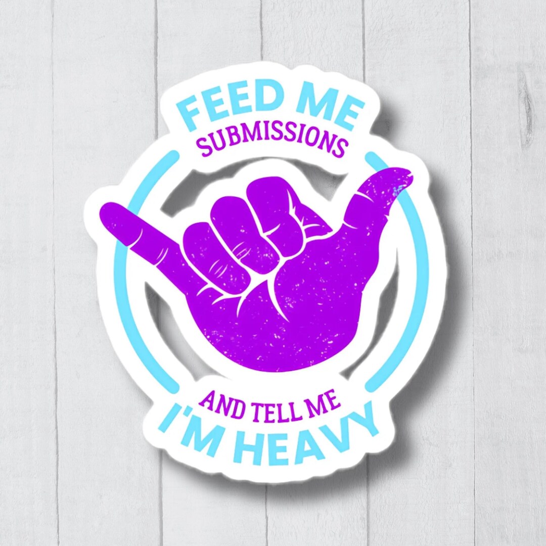 Jiu Jitsu Sticker, Bjj Sticker, Mixed Martial Arts Sticker, Jiu Jitsu ...