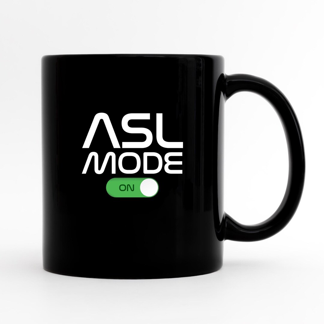 Sign Language Mug, Sign Language Gift, Asl Gift, Asl Interpreter Gift ...