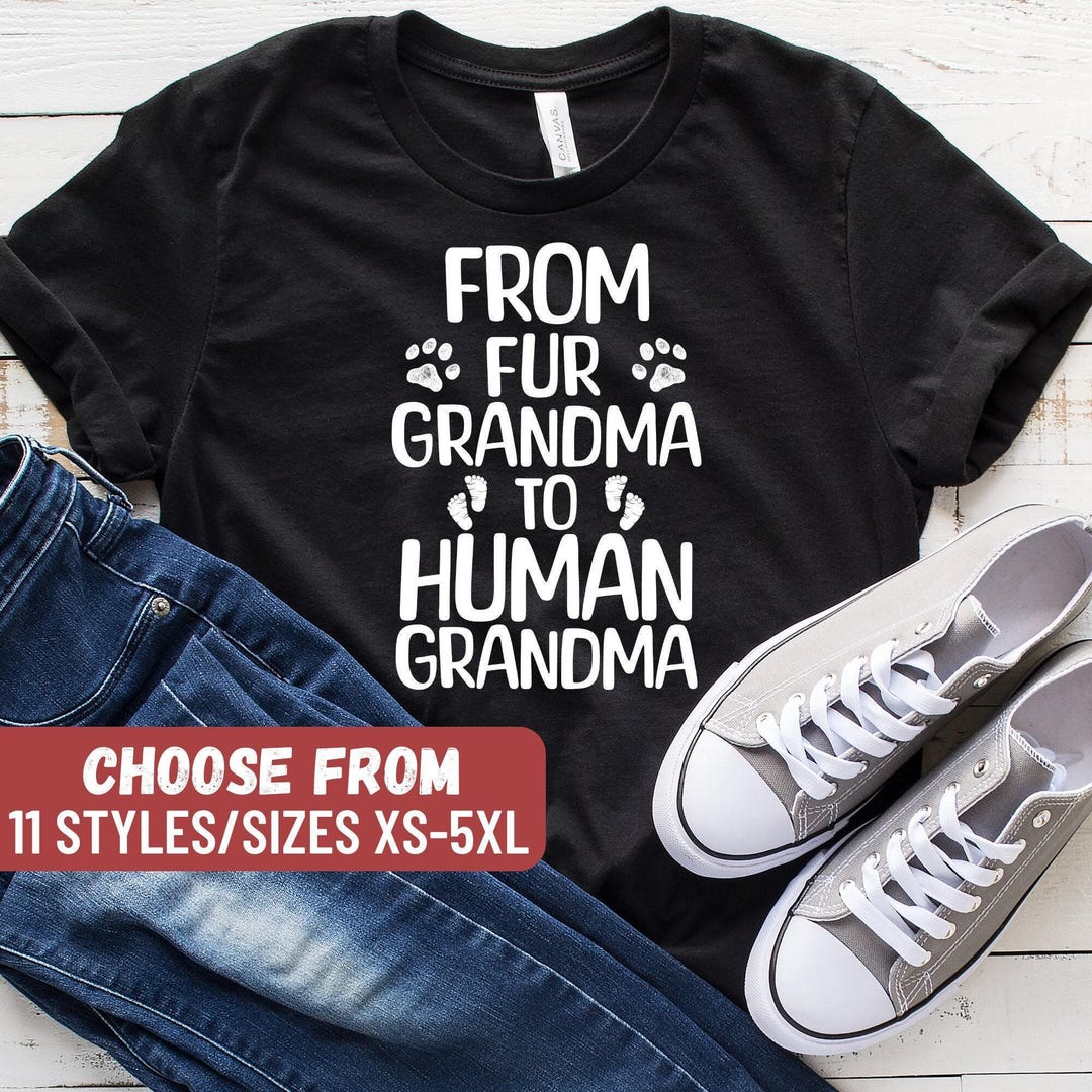 Grandma Gift, Gift for Grandma, Grandma Shirt, Pregnancy Announcement ...