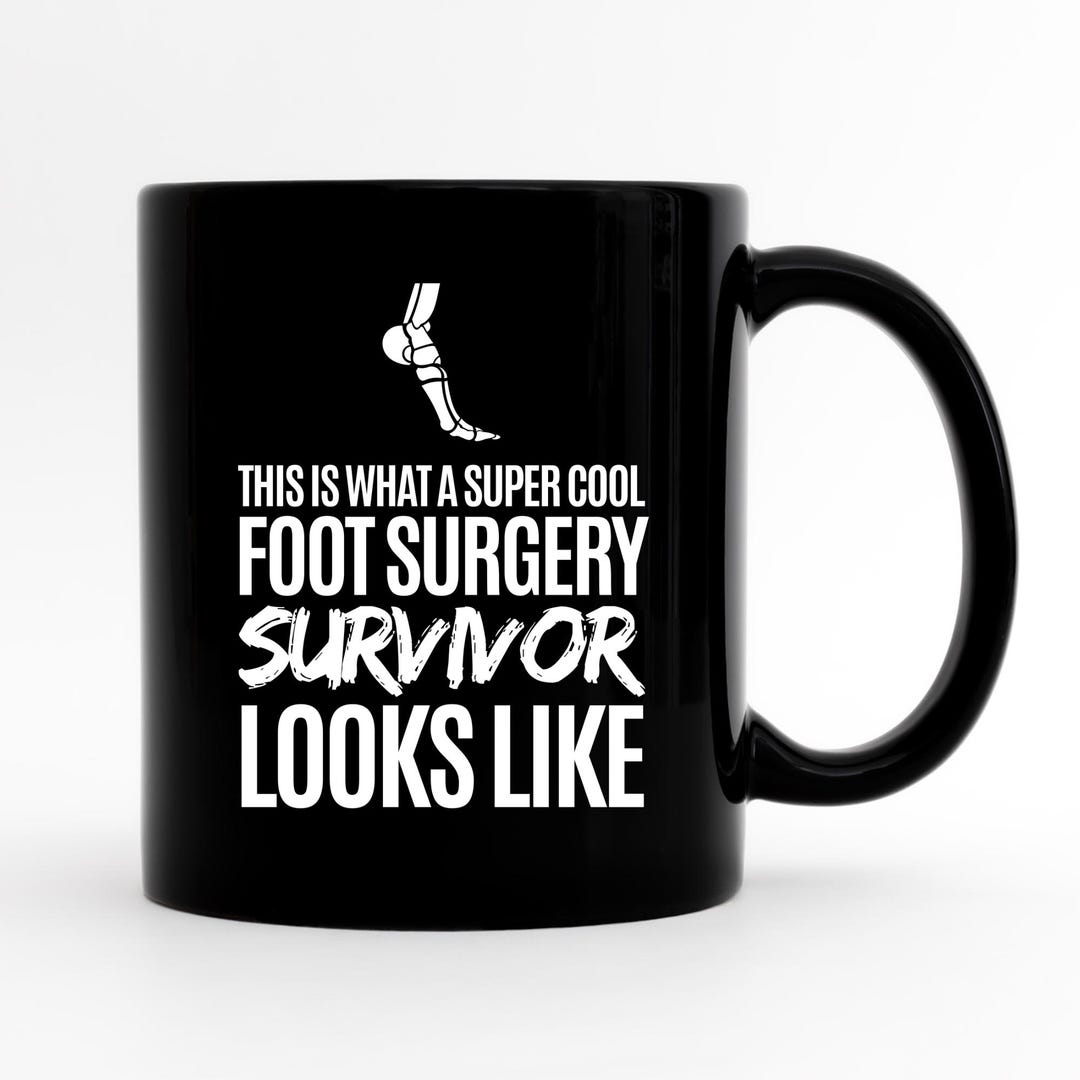 Broken Ankle Gift, Broken Ankle Mug, Post Foot Surgery Gift, Ankle ...