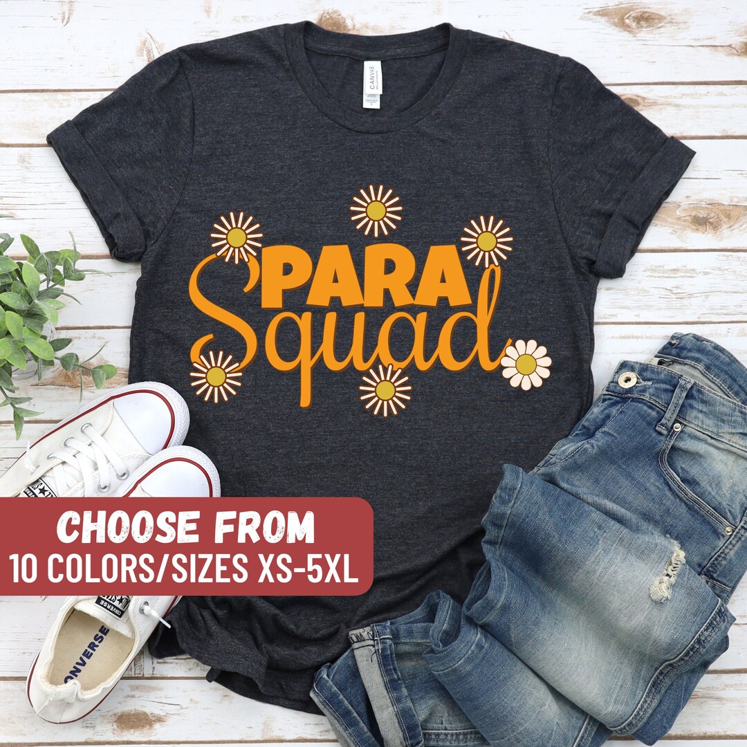 Funny Paraprofessional Shirt, Teacher Aides Shirt, Teacher Assistant ...