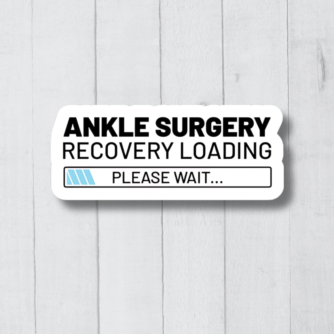 Broken Ankle Stickers, Broken Ankle Gift, Funny Broken Ankle Shirt ...