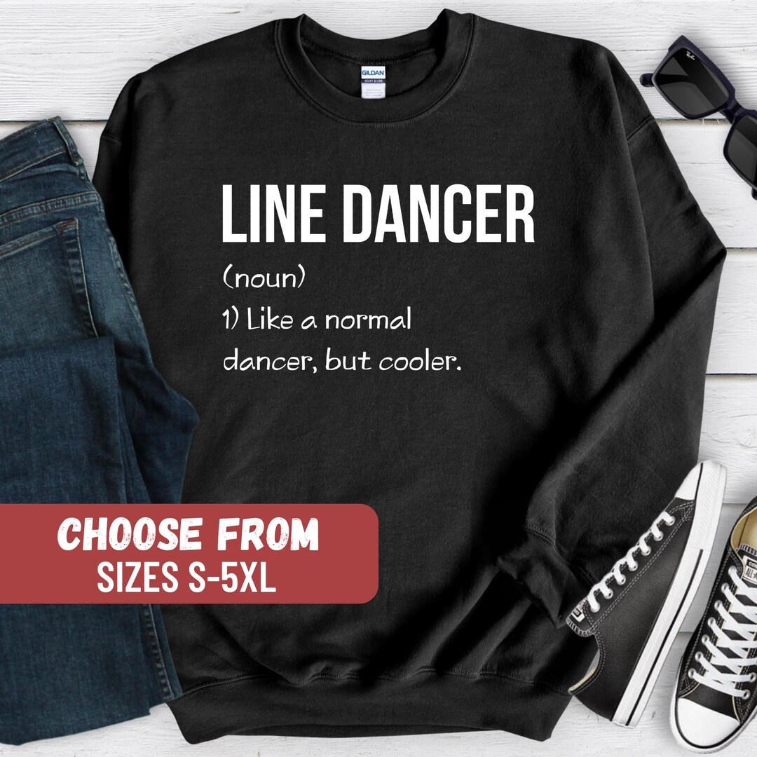 Line Dance Sweatshirt, Line Dance Teacher Hoodie, Line Dancing Lover ...