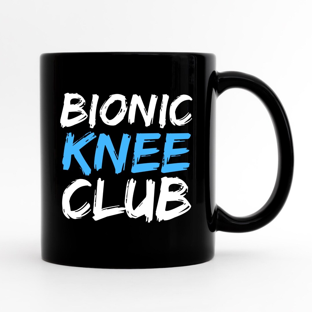 Knee Surgery Gift, Knee Gift, Funny Knee Mug, Knee Arthroplasty Mug ...