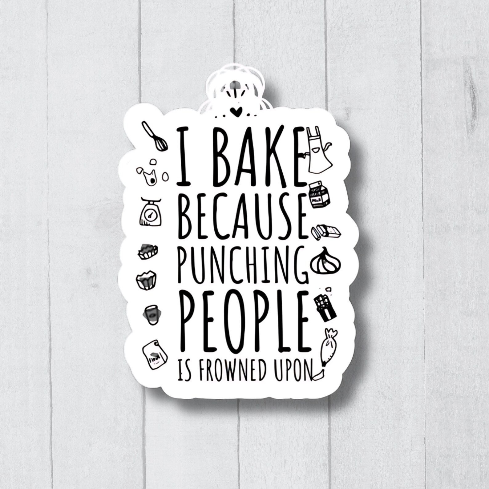 French Pastry Chef Sticker, Chef Sticker, Chef Gift, Pastry Sticker ...