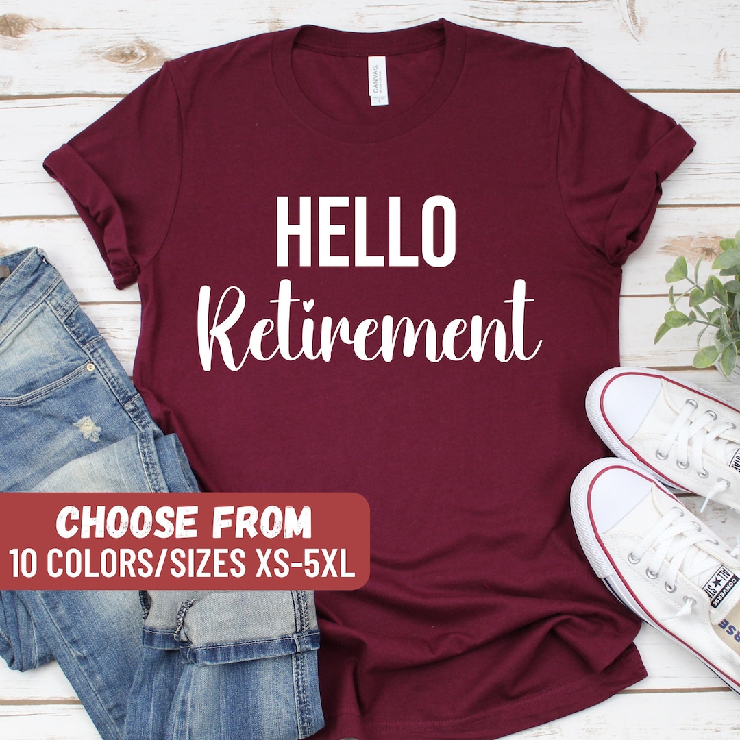 Funny Retirement Shirts, Retirement Gifts for Women, Teacher Retirement ...