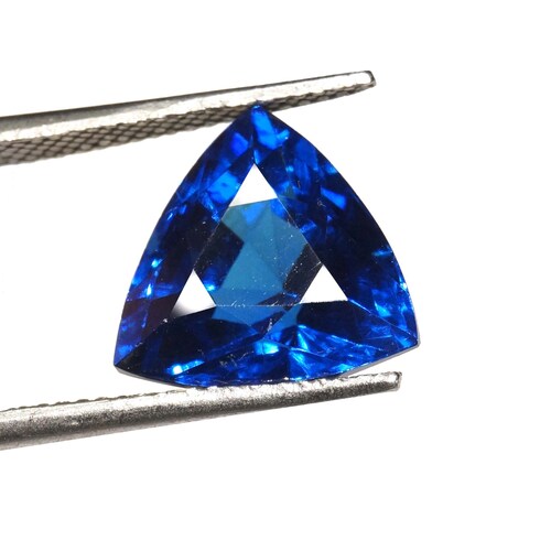 Wholesale Bright Blue Lab Created Sapphire Pear 5x3 6x4 | Etsy