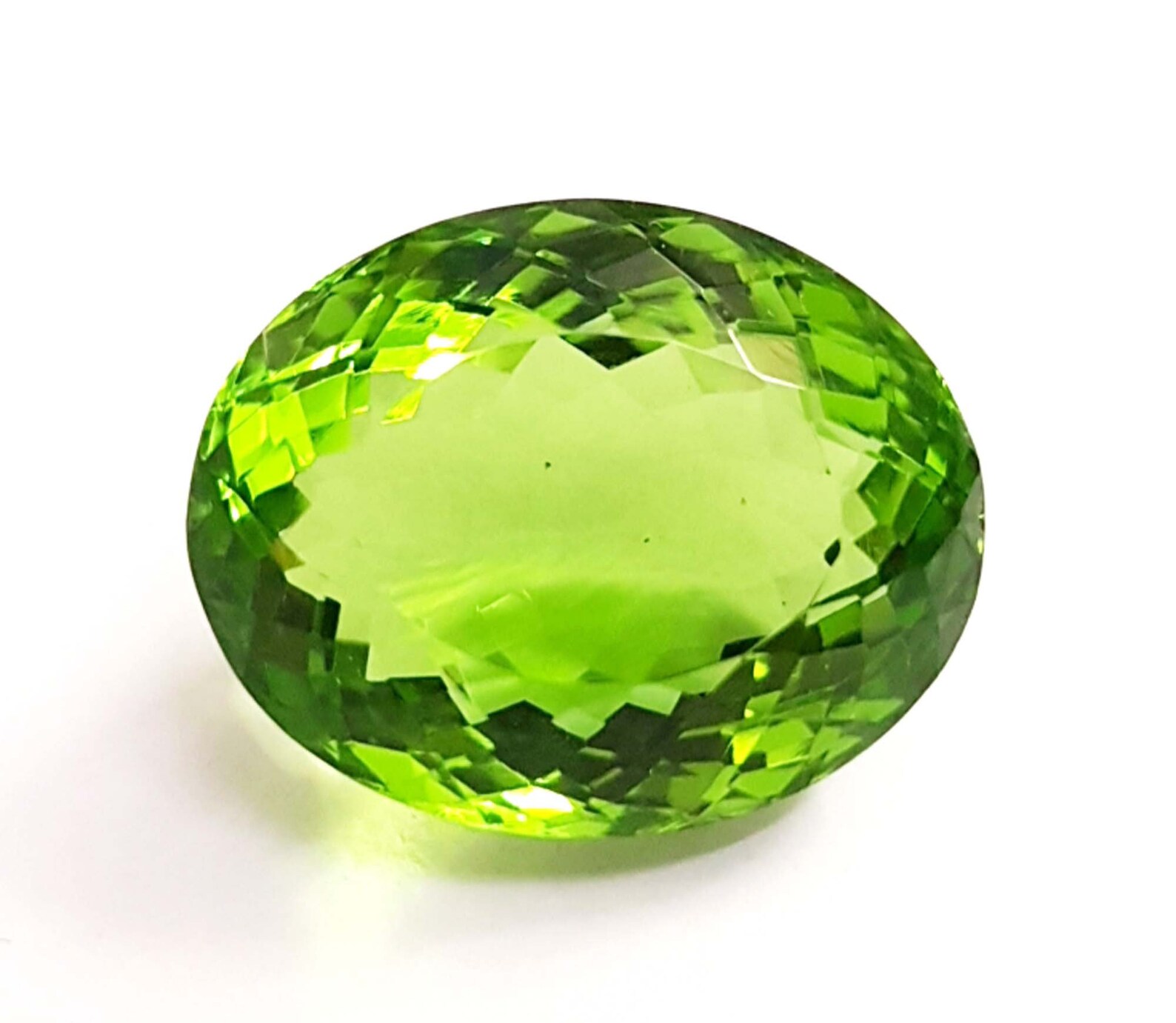 39.55 Ct Glorious Green Topaz Oval Shape Loose Gemstone for - Etsy