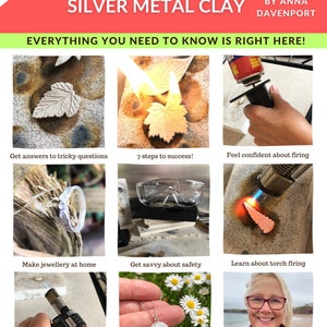 Silver Metal Clay Torch Firing Guide: Expert Advice (downloadable PDF ...