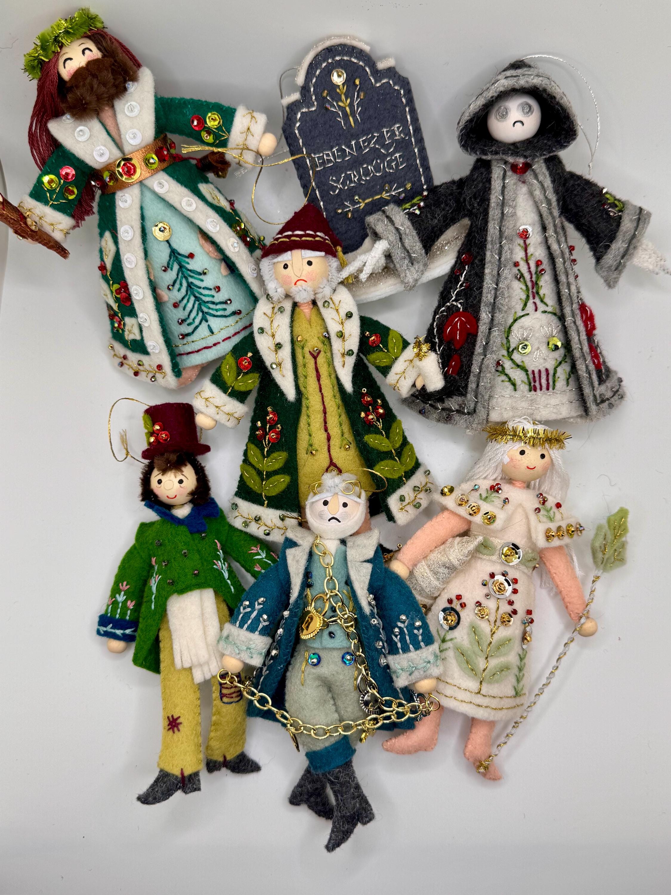 READY to SHIP!! Charles Dickens A Christmas Carol Finished Handmade ...