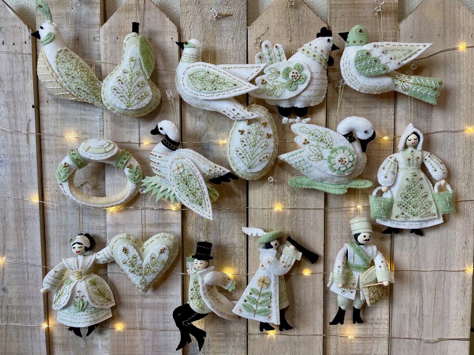 Twelve Days of Christmas Supply Kit for Mmmcrafts DYI Winter - Etsy