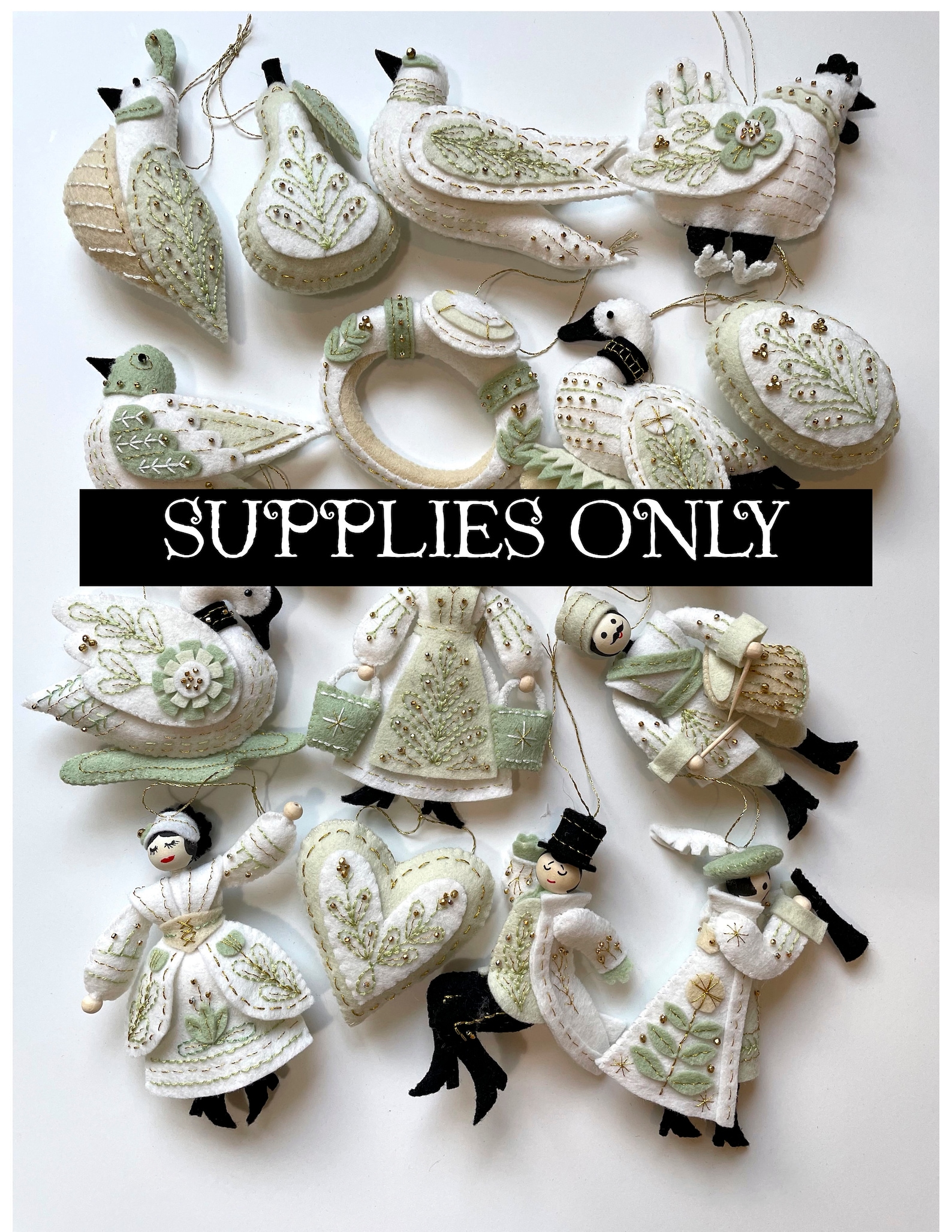 Twelve Days of Christmas Supply Kit for Mmmcrafts DYI Winter - Etsy