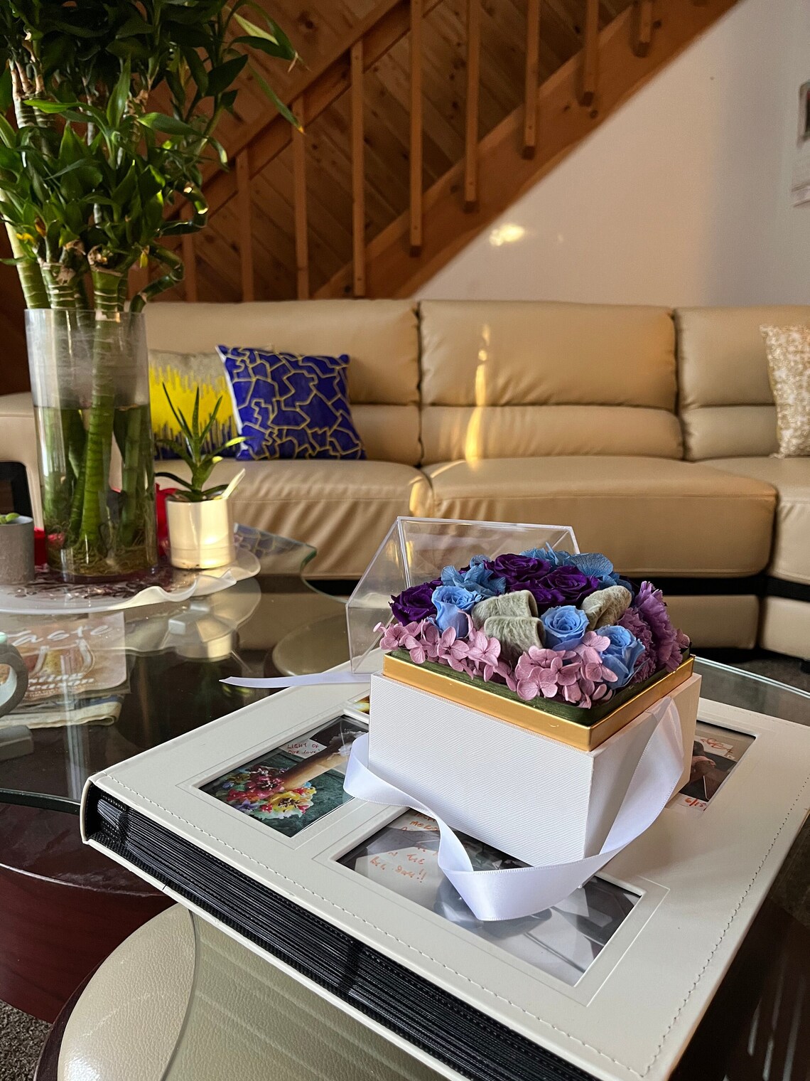 PRESERVED FLOWER CARNATION Box Forever Preserved Roses Box - Etsy