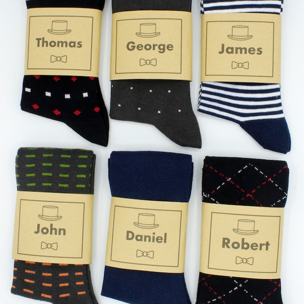 Personalized Socks for Men Wedding - Etsy