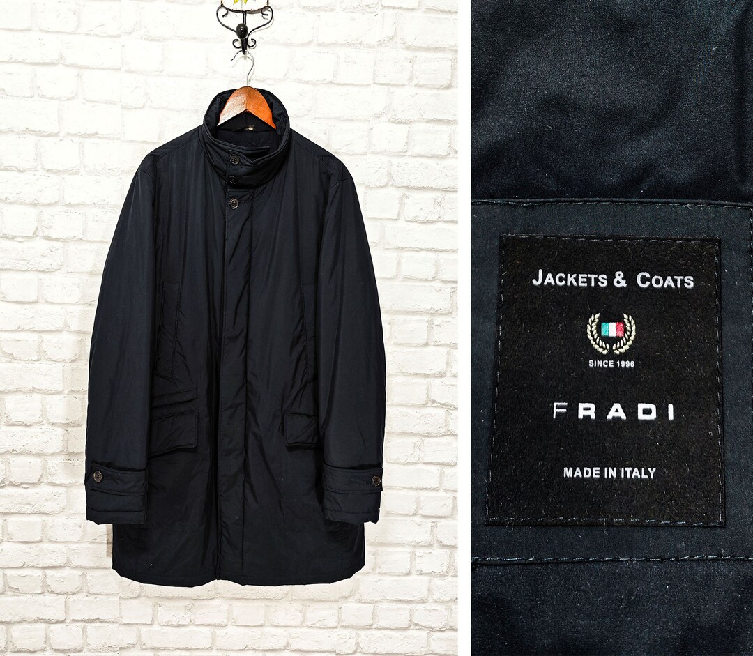 FRADI Windproof Waterproof Men's Italian Coat Size 52 - Etsy