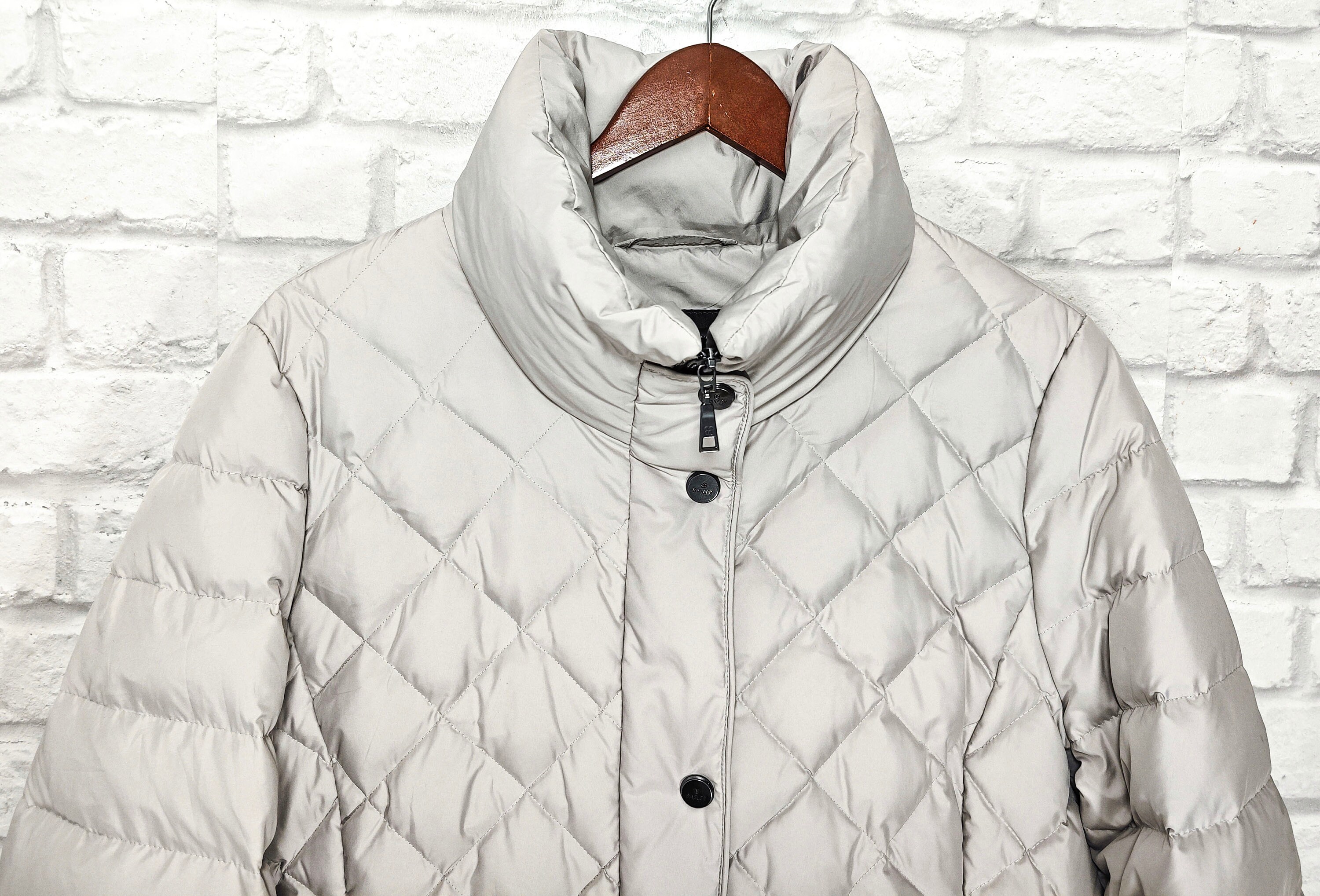 BASLER Real Down Puffer Jacket Coat Size 42/UK16/US12 - Etsy