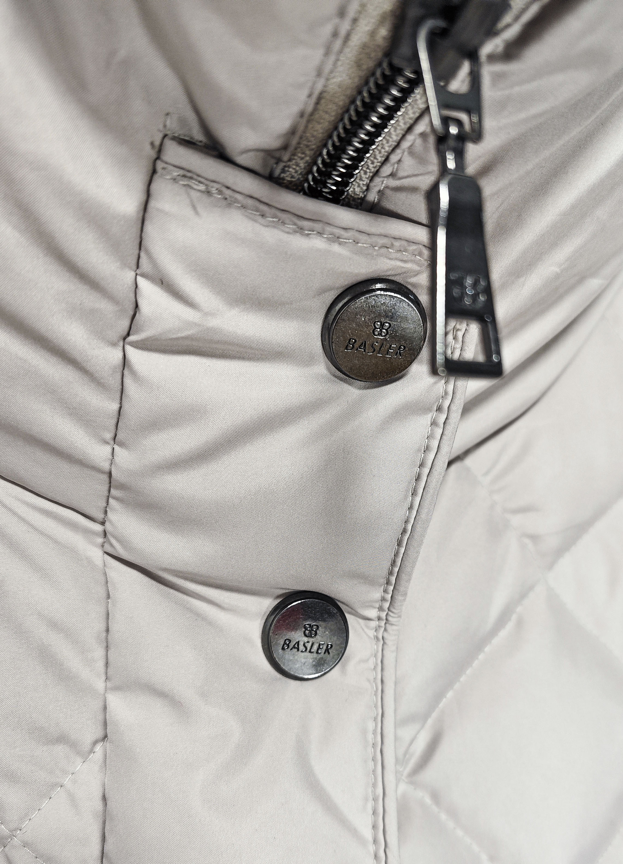 BASLER Real Down Puffer Jacket Coat Size 42/UK16/US12 - Etsy