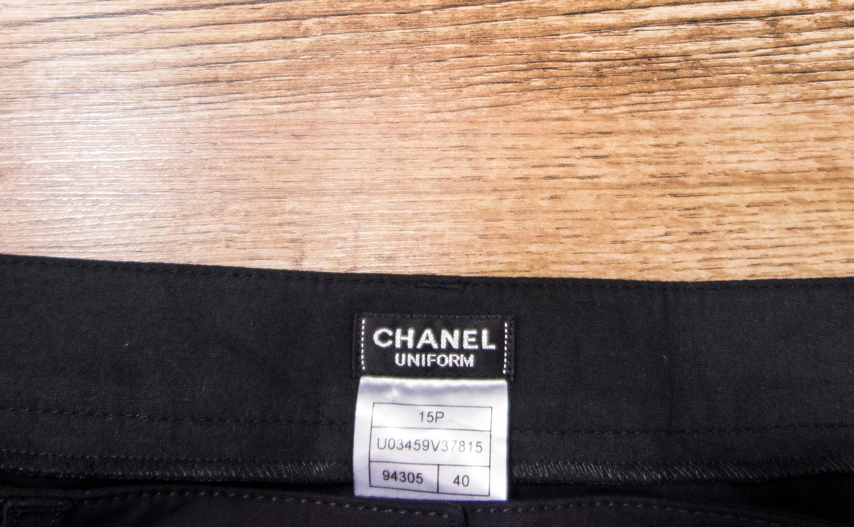Chanel Uniform 100% Genuine Women's Trouser Pants Size 40 - Etsy