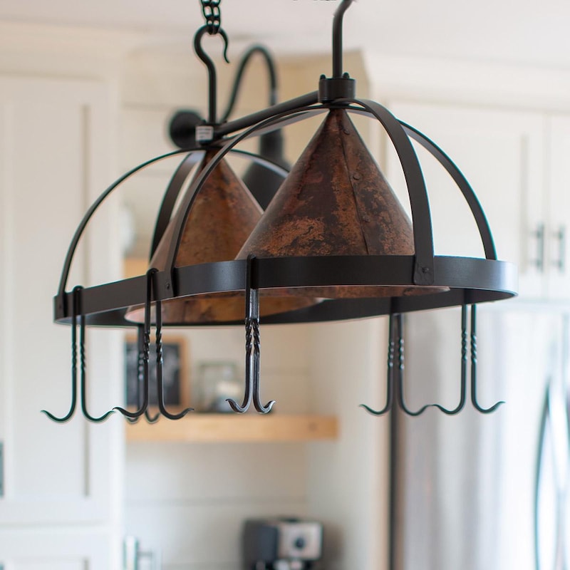 Iron Pot Rack - Etsy