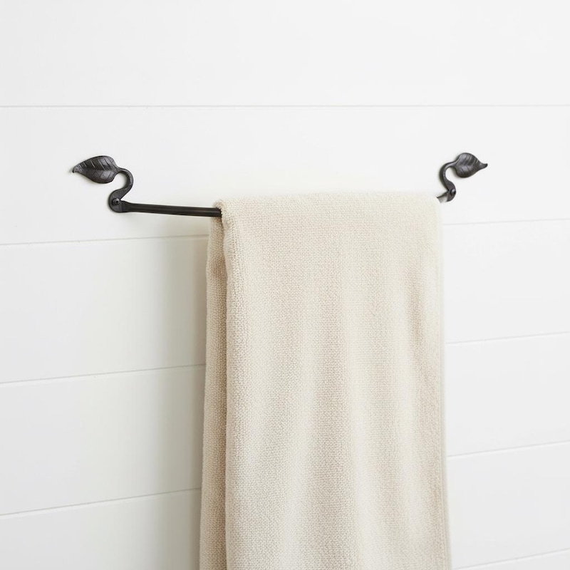 Small Iron Towel Rod - Etsy