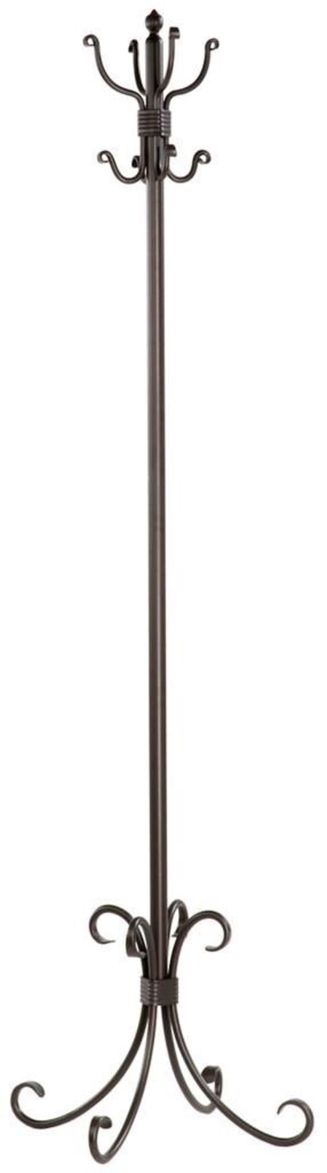 Breckenridge Standing Iron Coat Rack Natural Black Finish - Etsy