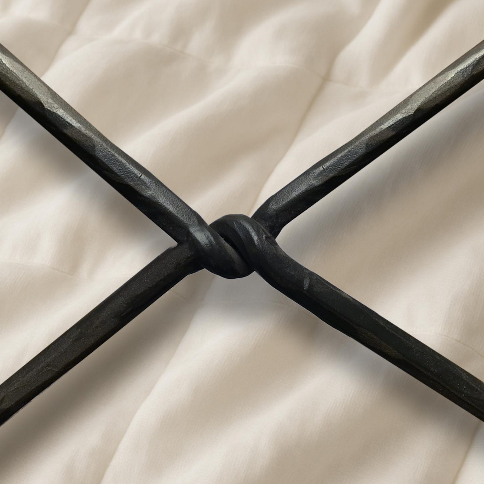 Hand Forged Iron Bed – Twist – American Made by Urban Forge – Coal ...