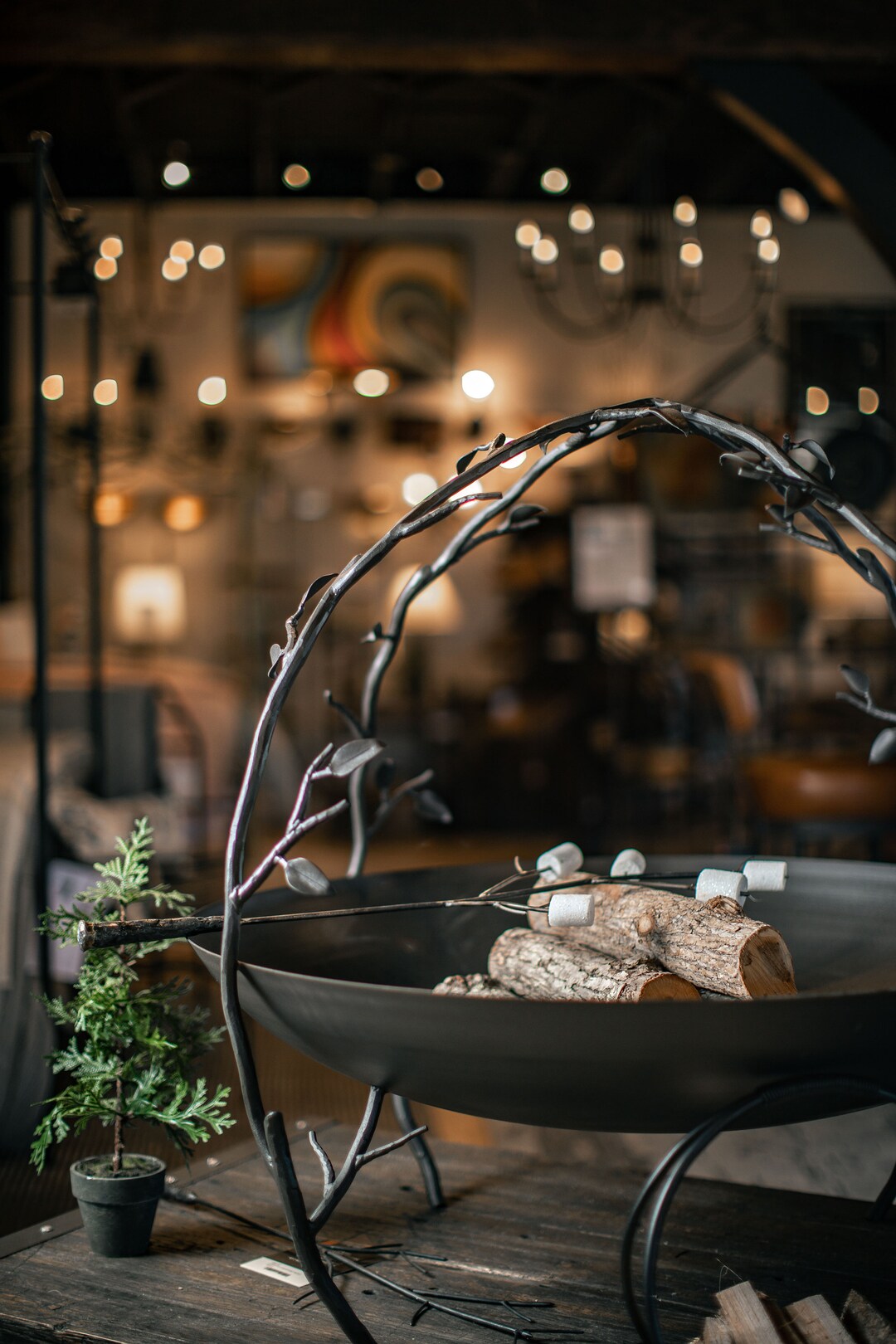 Evening Shade Fire Pit - Etsy