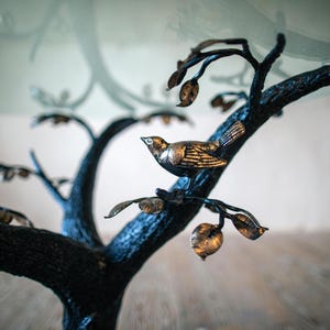 Iron Accent Table – Tree of Life – American Made by Urban Forge - Etsy