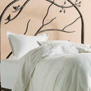 Hand Forged Iron Bed – Forest Archway – American Made by Urban Forge ...