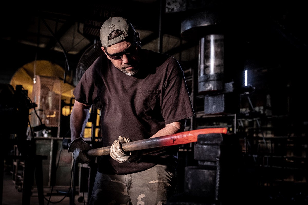 Hand Forged Iron Bed – Twist – American Made by Urban Forge – Coal ...