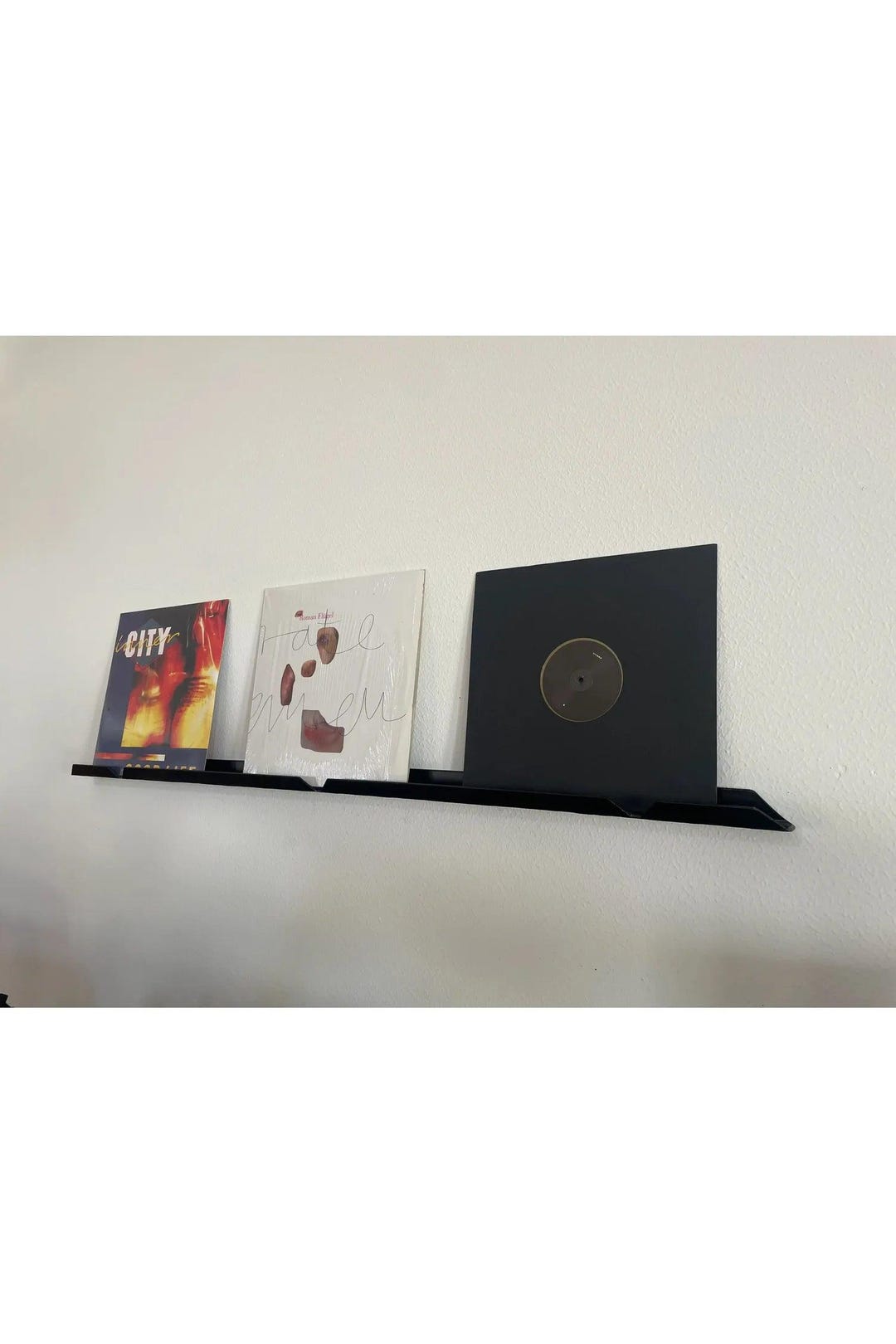 Floating Record Shelf - Etsy