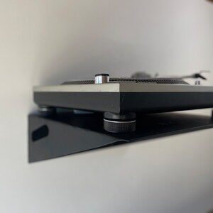 Floating Steel Turntable Shelf - Etsy