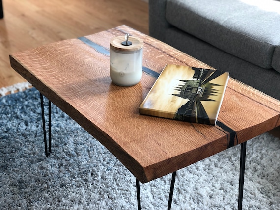 Custom Maple Wood Coffee Table - Etsy