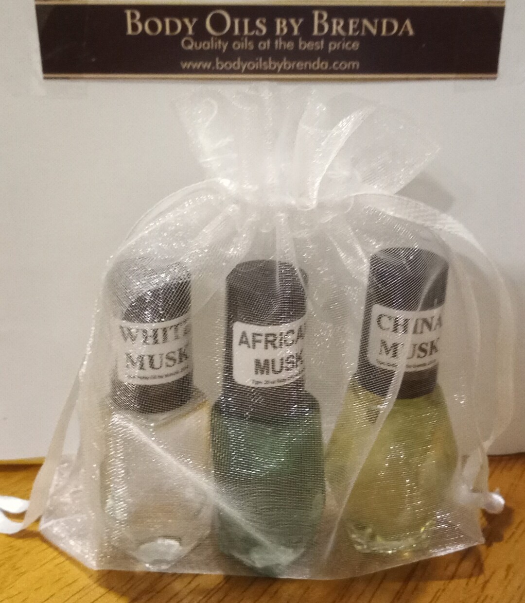 MUSK Set of Body Oils, Best Selling Musk Set, Green African Musk, White ...