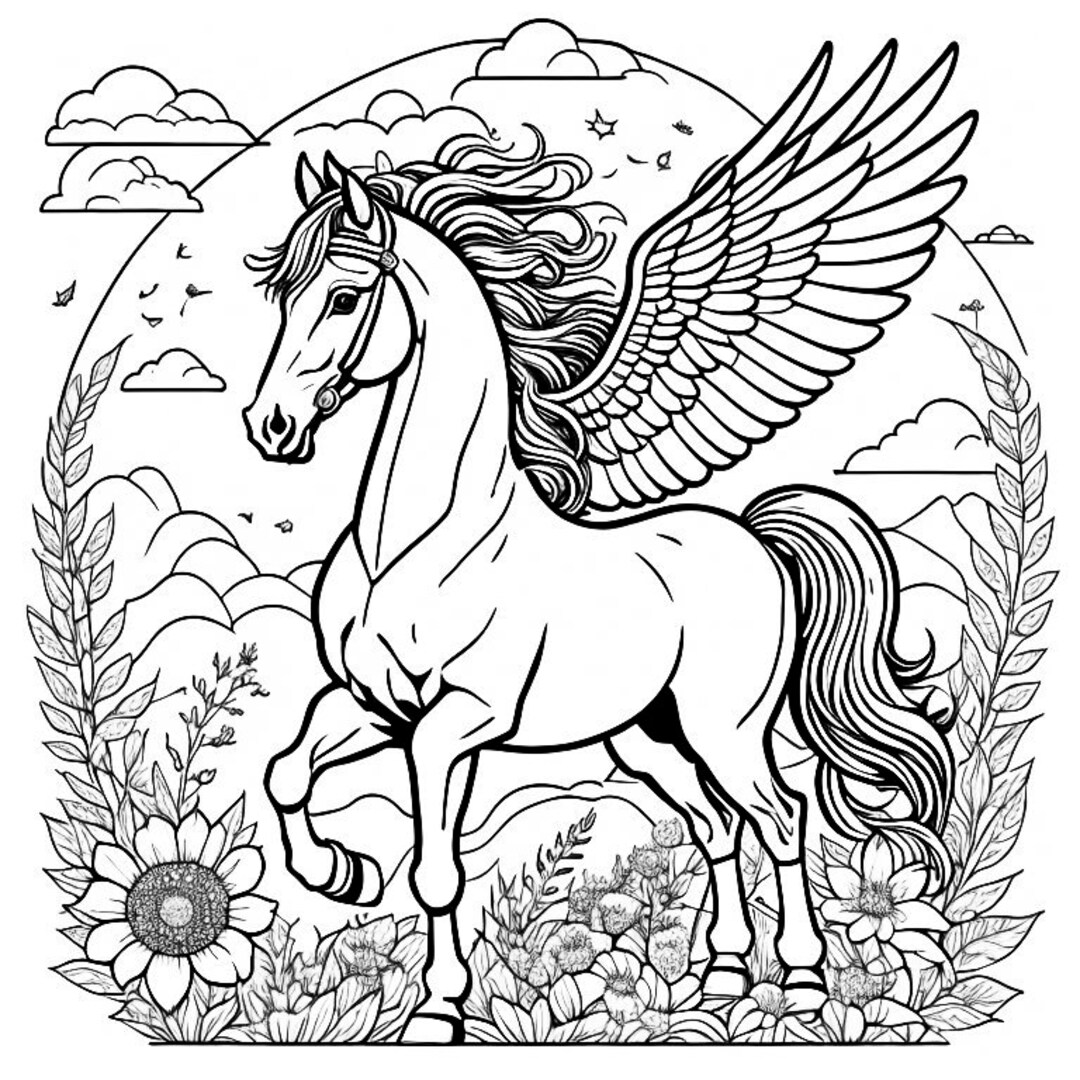 Pegasus - Etsy