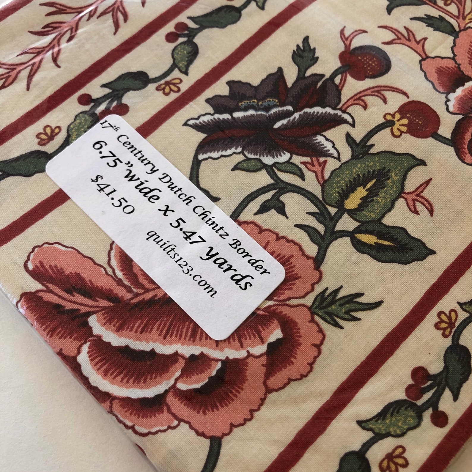 17th Century Dutch Chintz Border - Etsy