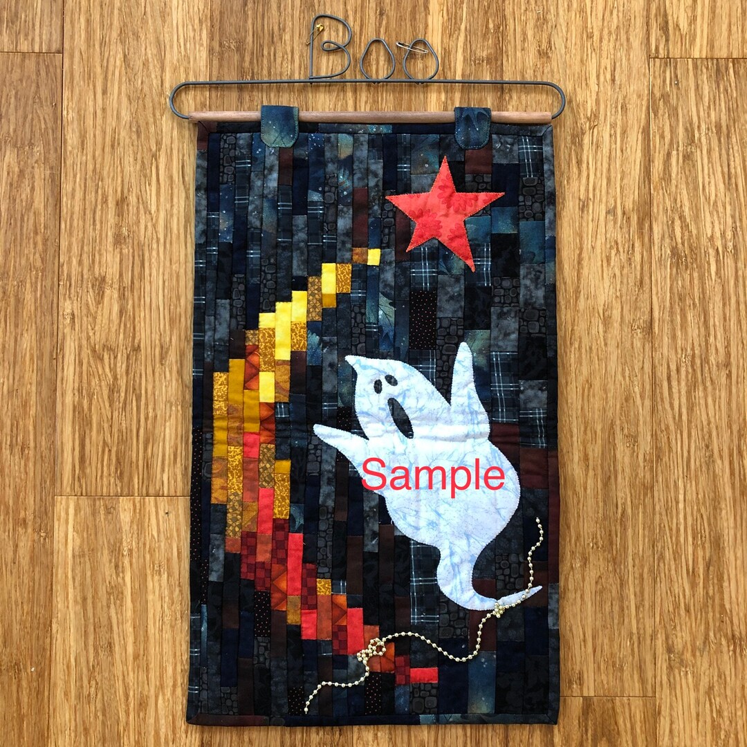 Boo! Halloween Quilt Kit - Etsy