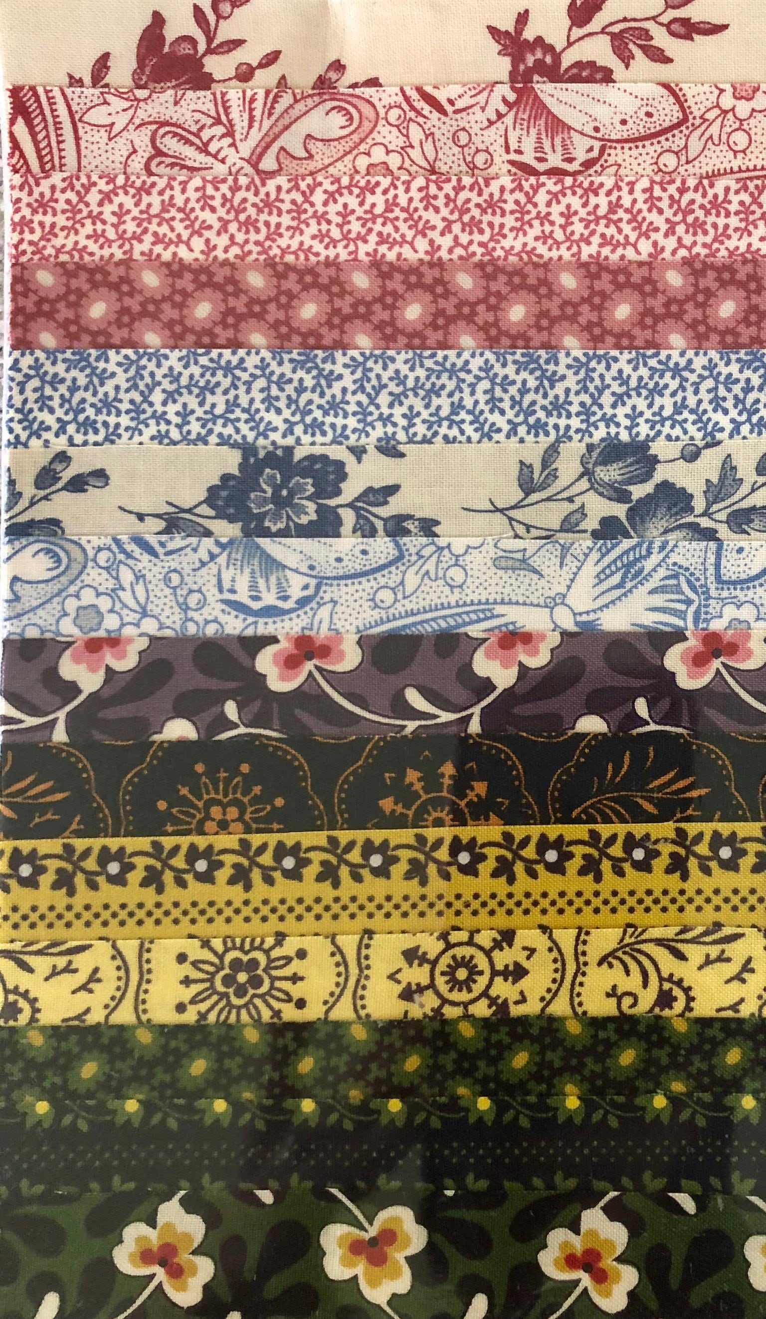 Shelburne Calico Collection 5 Inch Charm Pack - Etsy