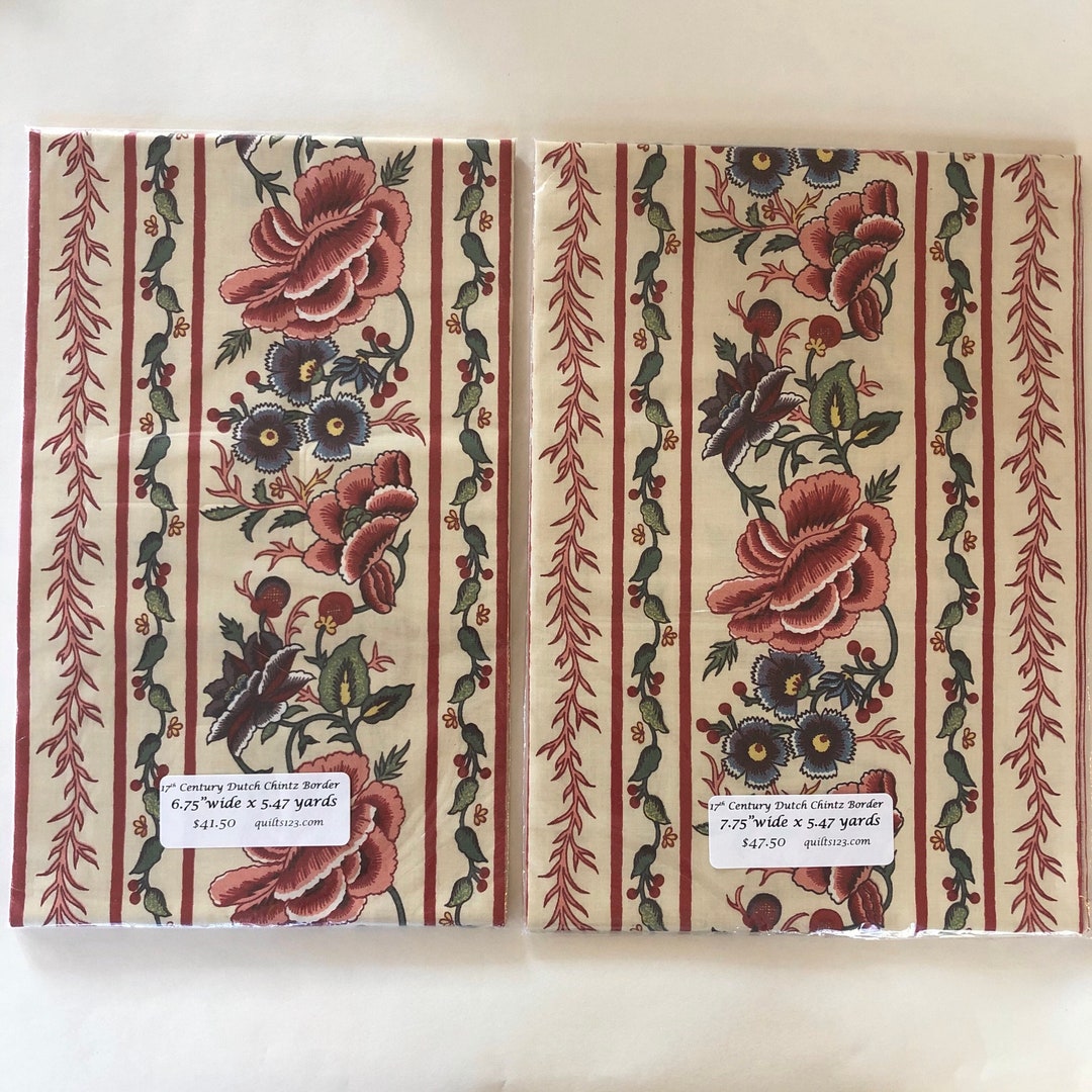 17th Century Dutch Chintz Border - Etsy