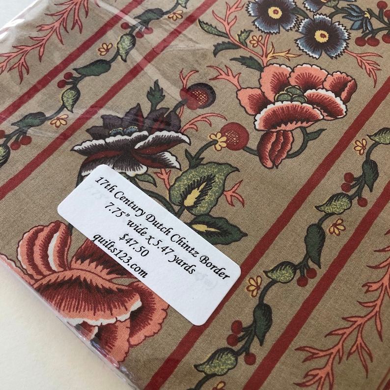 17th Century Dutch Chintz Border - Etsy