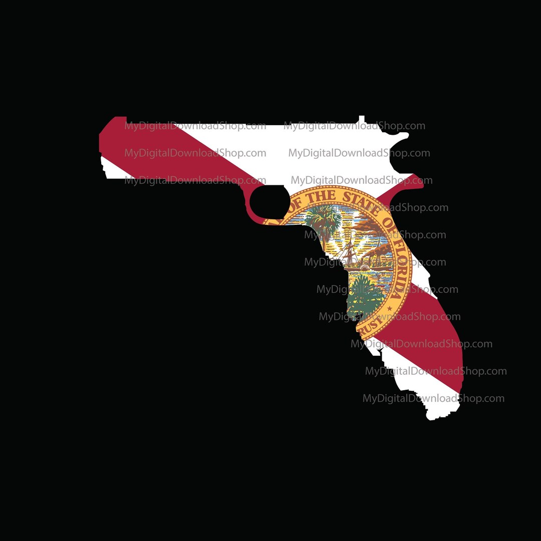 Gunshine State Logo / Gun Owner Logo / Florida Gun Logo / Fl - Etsy UK