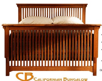 Mission Style Bed Frame | Etsy