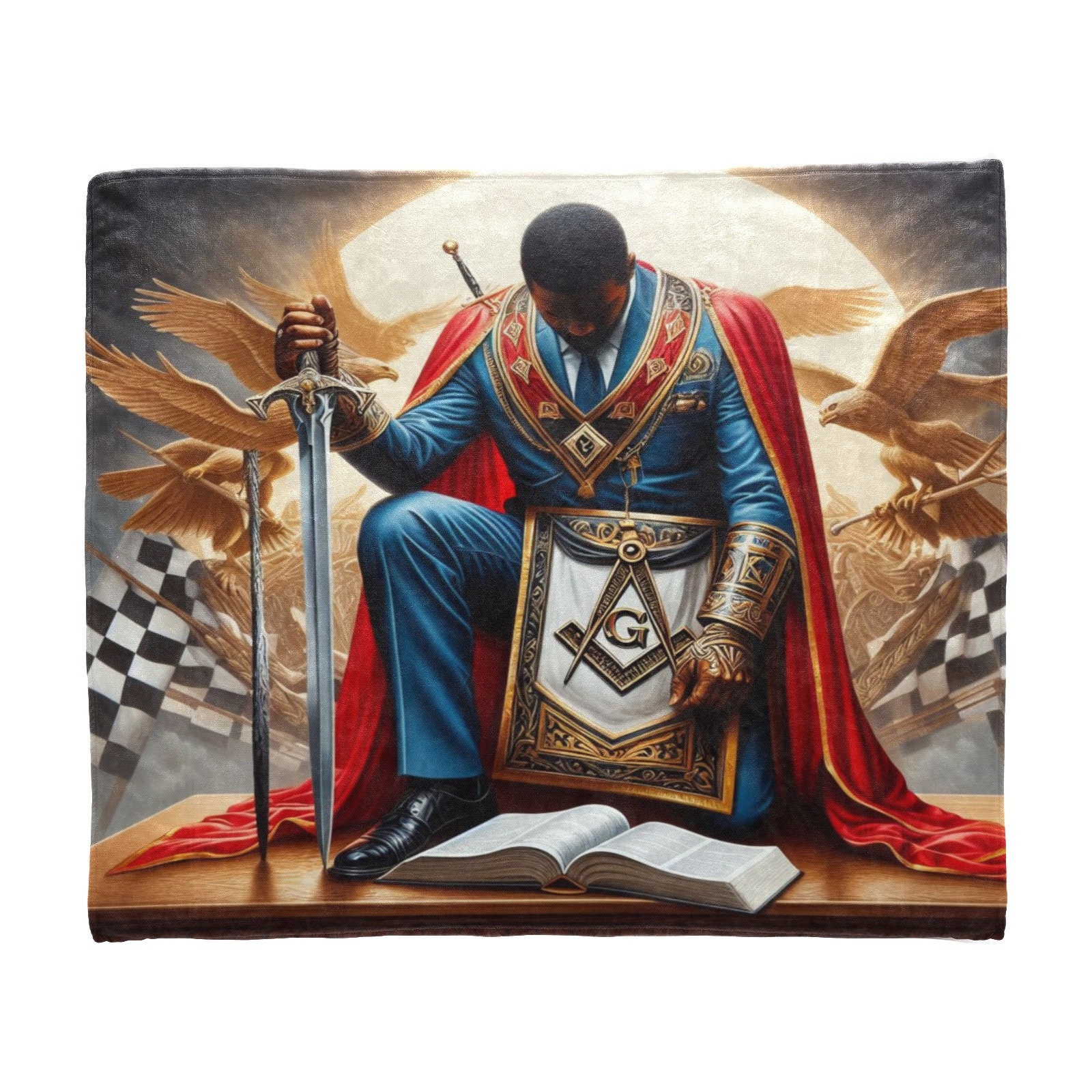 Kneeling and Praying Mastermason // Masonic // PHA // Lodge // // Ultra ...