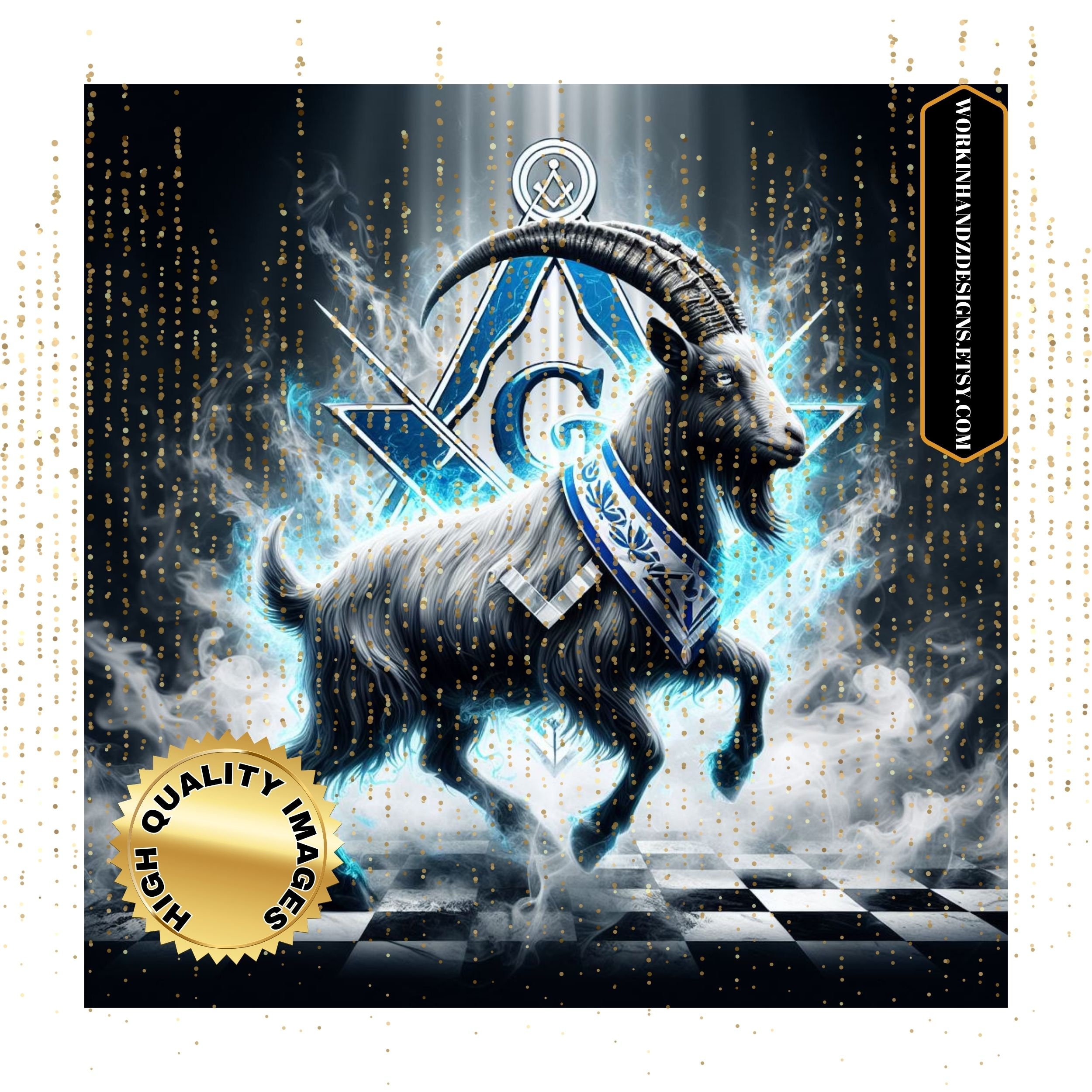 Masonic Goat Rider // Mason // Fraternity // Brotherhood // Prince Hall ...